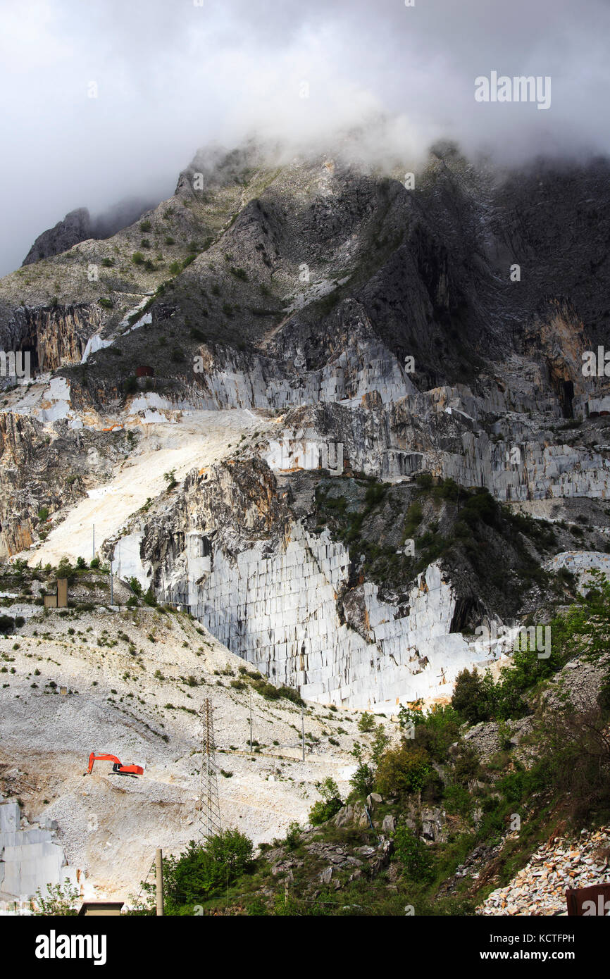 Marble cave mountain Stock Photo - Alamy