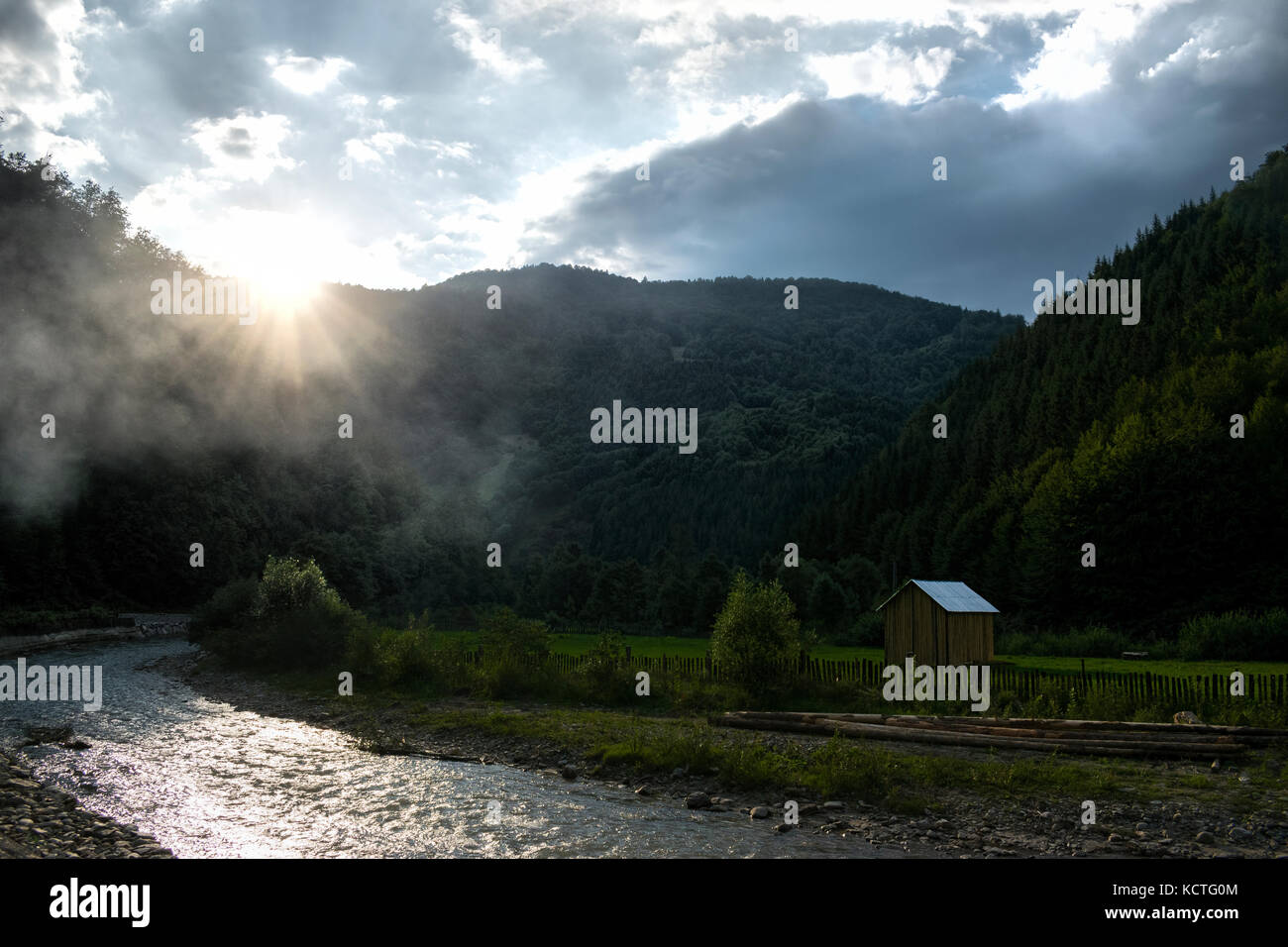 Window View Valley River High Resolution Stock Photography and Images ...