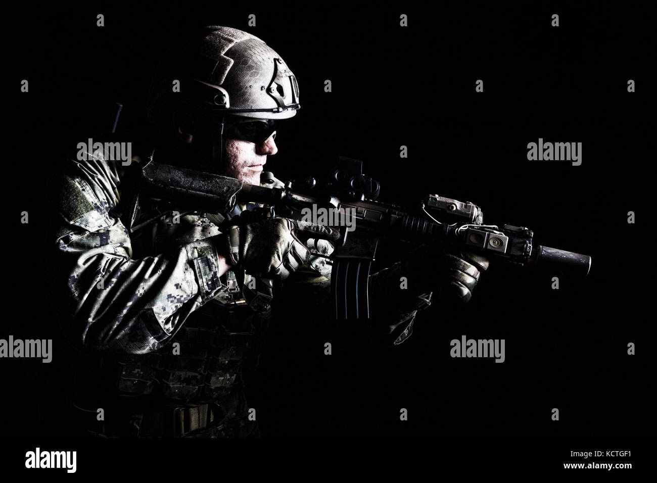 Special Forces Operator Stock Photo - Alamy