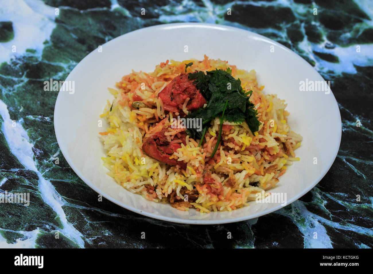 Hyderabadi chicken biriyani hi-res stock photography and images - Alamy