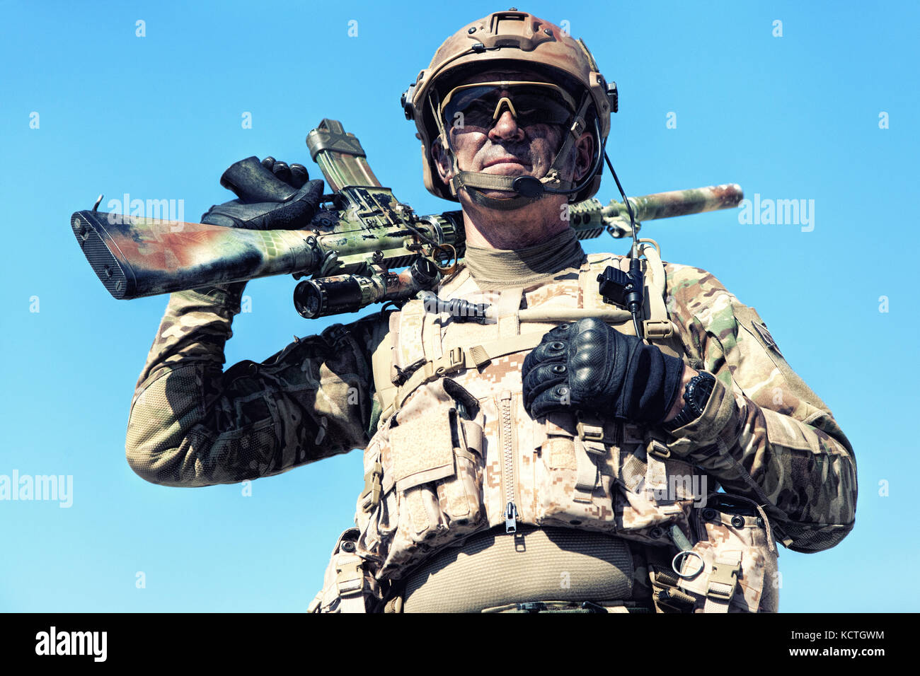 Special Forces Operator Stock Photo - Alamy