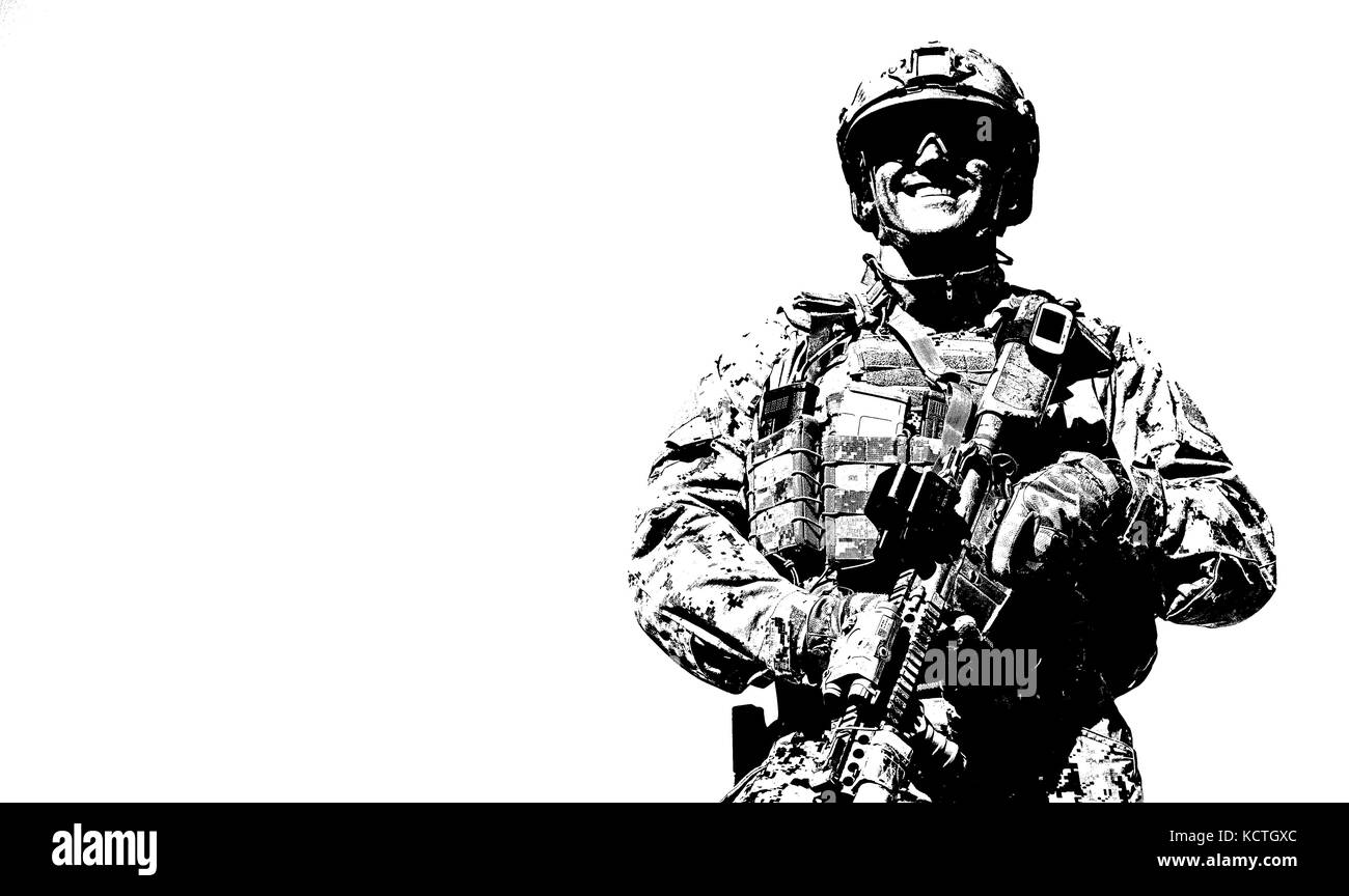 Special forces Black and White Stock Photos & Images - Alamy