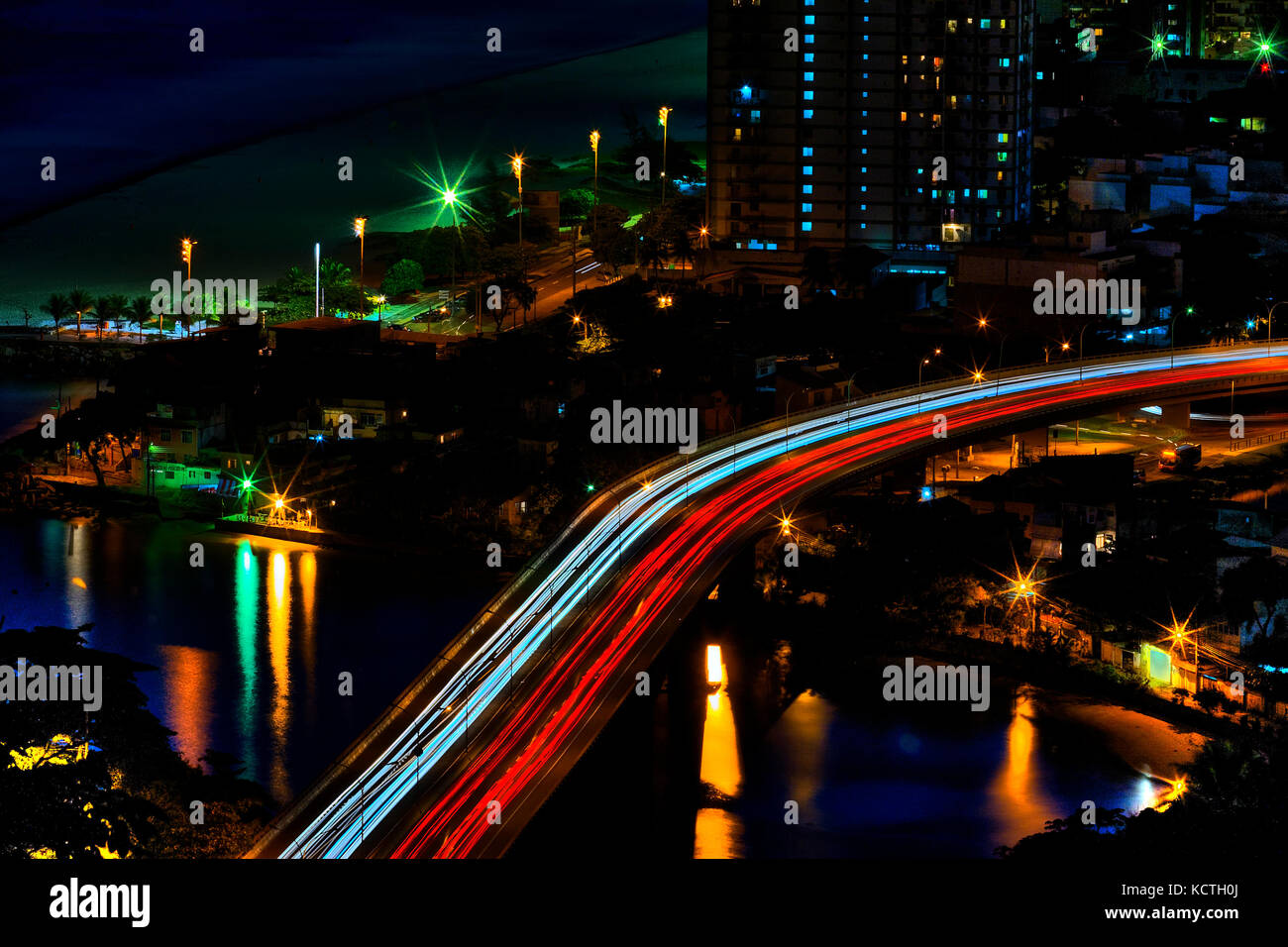 Barra da Tijuca at dusk, Rio deJaneiro, Brazil Stock Photo - Alamy