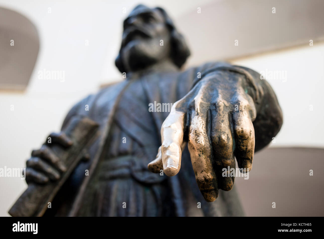 Statue of prince Podolsky Fyodor Koriatovych (1331-1414) in the ...