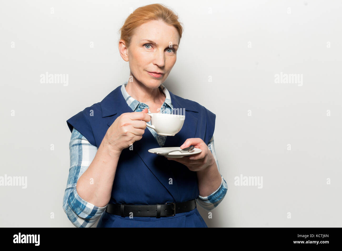Break for tea Stock Photo - Alamy