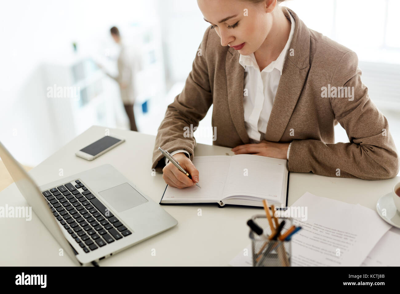 Research of analyst Stock Photo - Alamy