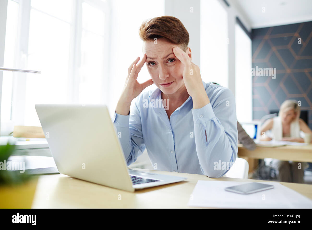 Problems at work Stock Photo - Alamy