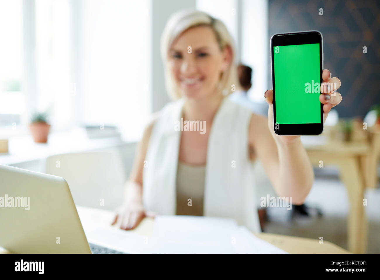 Order your lunch here Stock Photo - Alamy