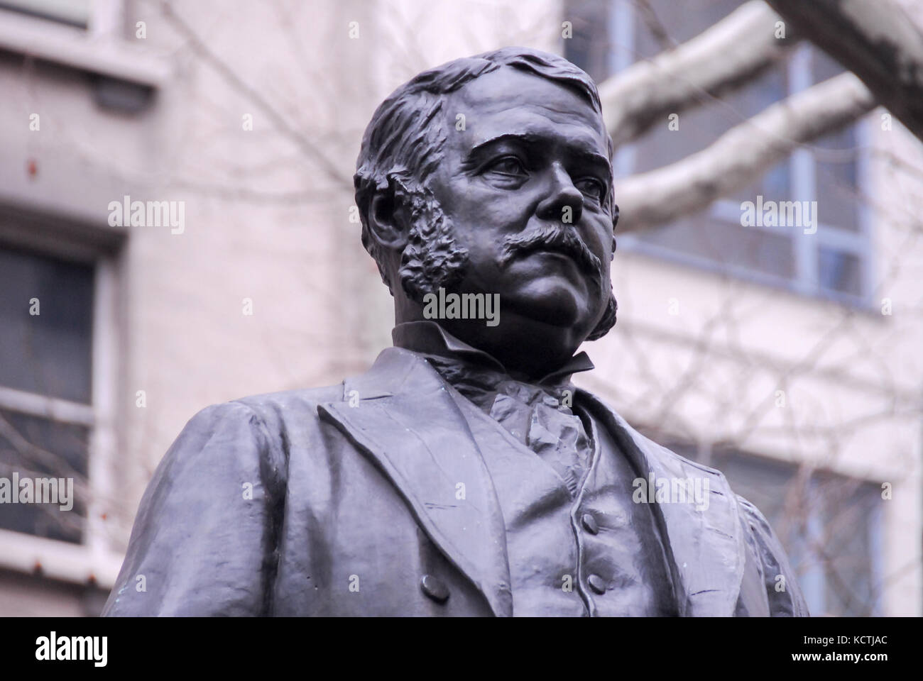 President Chester A Arthur Statue in Madison Square Park in New York ...