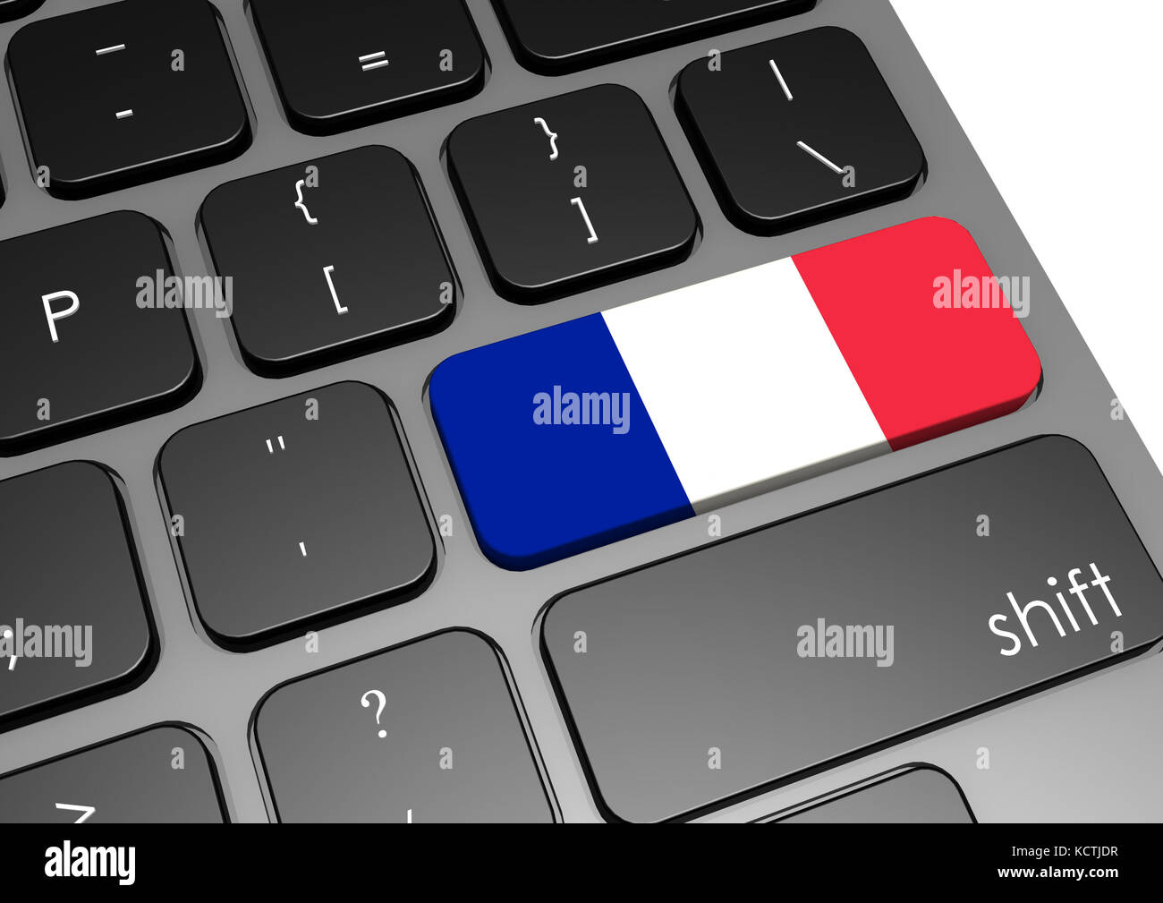 France keyboard image with hi-res rendered artwork that could be used ...