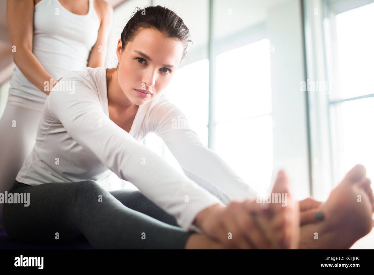 Woman wrapped up hi-res stock photography and images - Alamy