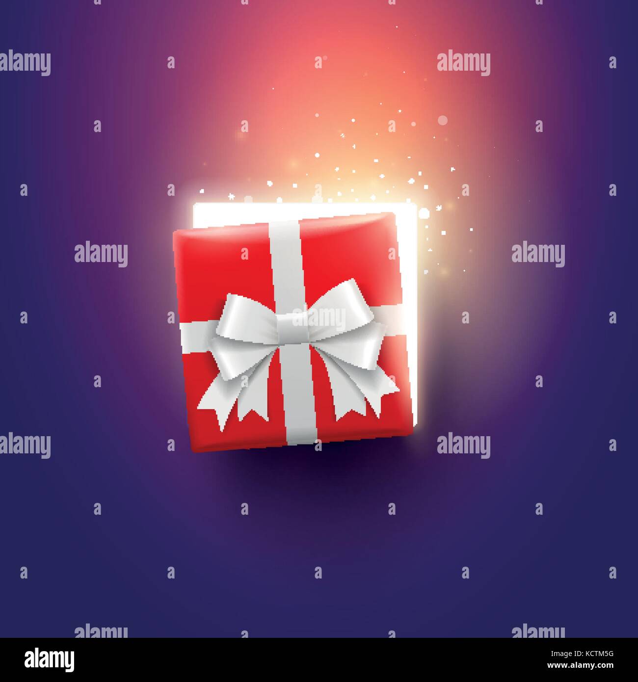 Half present Stock Vector Images - Alamy