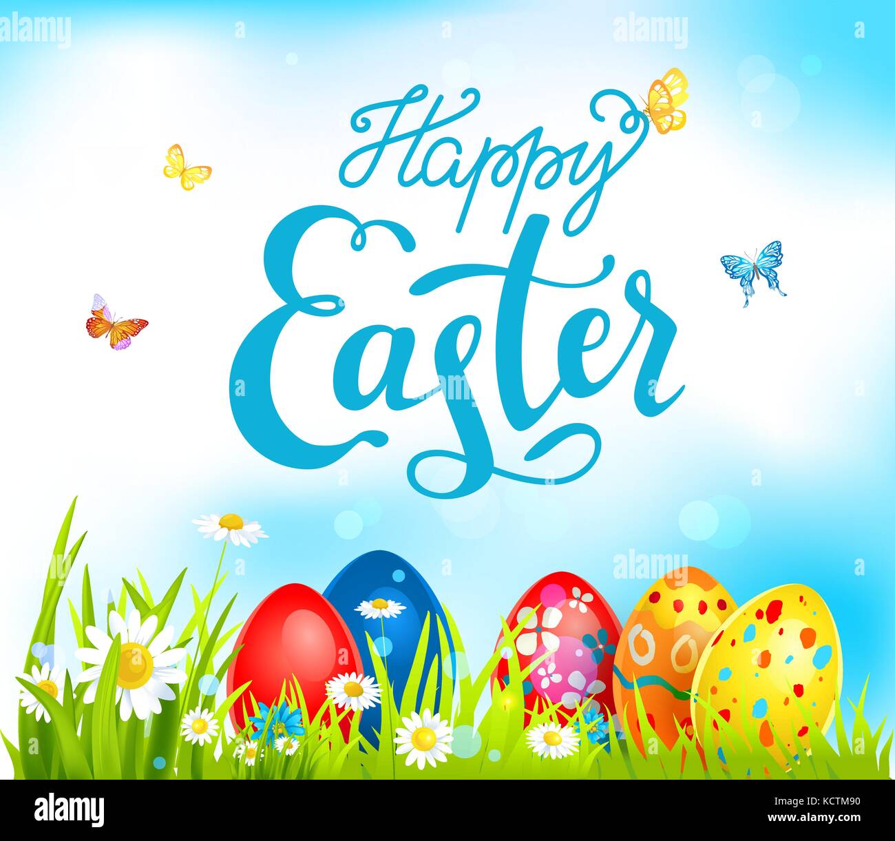 Vector easter background Stock Vector Image & Art - Alamy