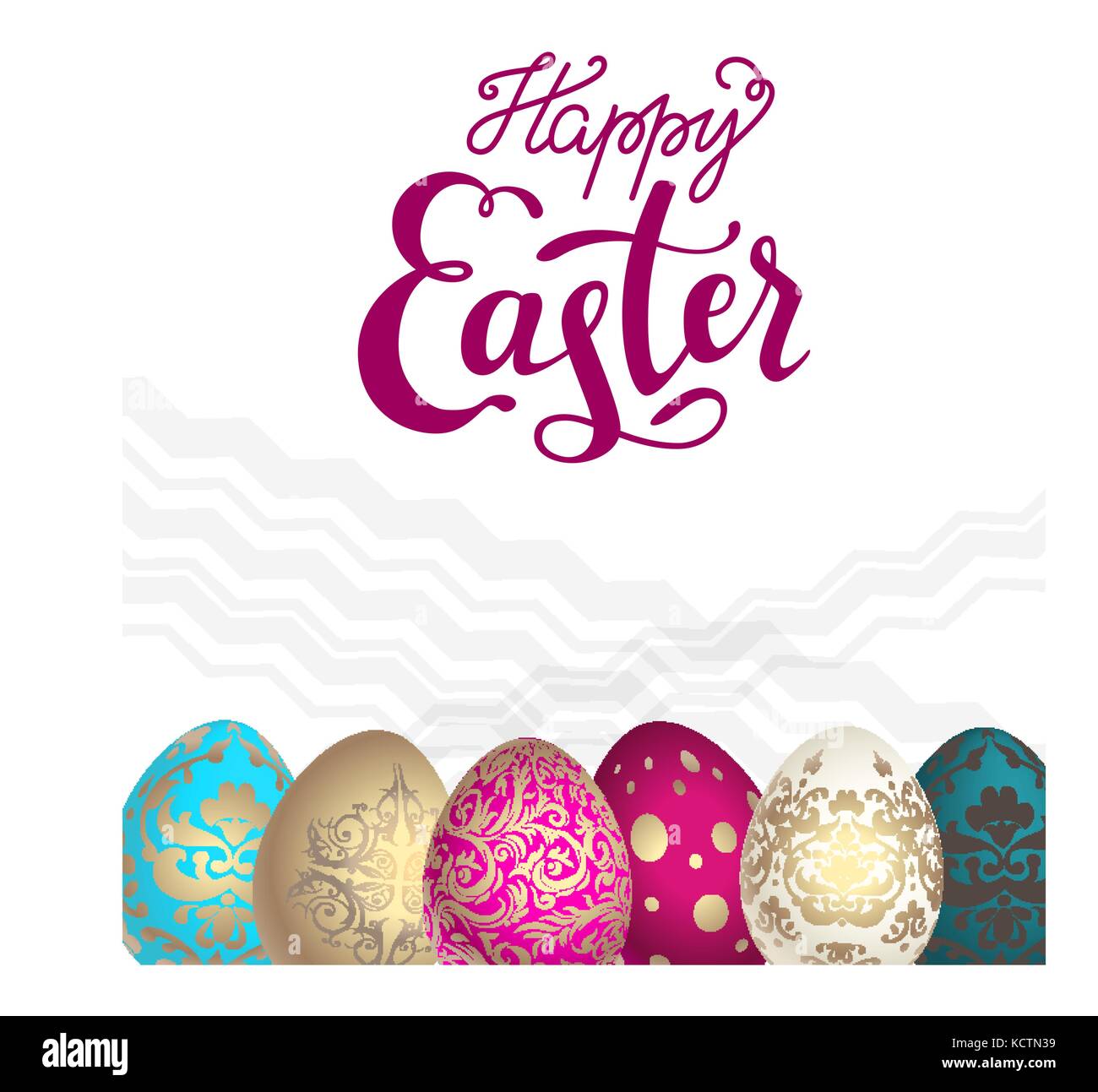 Holiday easter card Stock Vector Image & Art - Alamy