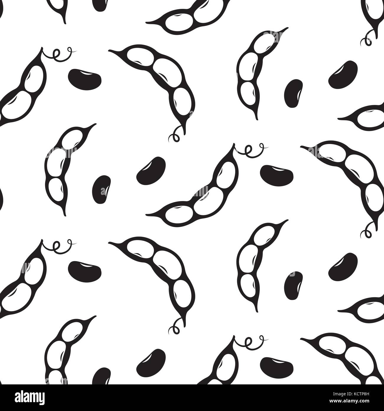 Kidney beans illustration hi-res stock photography and images - Alamy