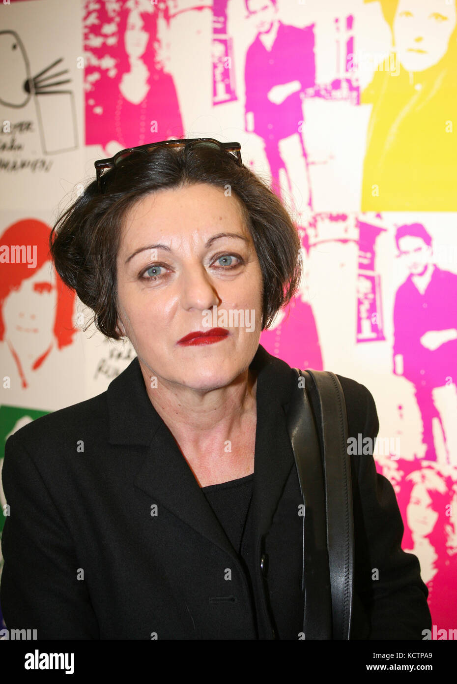 HERTA MÜLLER Romanian-German writer and Nobel prize winner, at ...