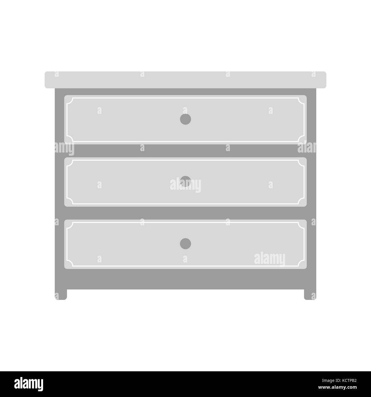 Chest of drawers Stock Vector Image & Art - Alamy