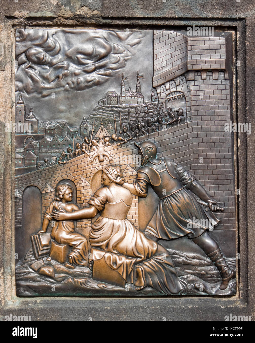 Bas relief plaque hi-res stock photography and images - Alamy