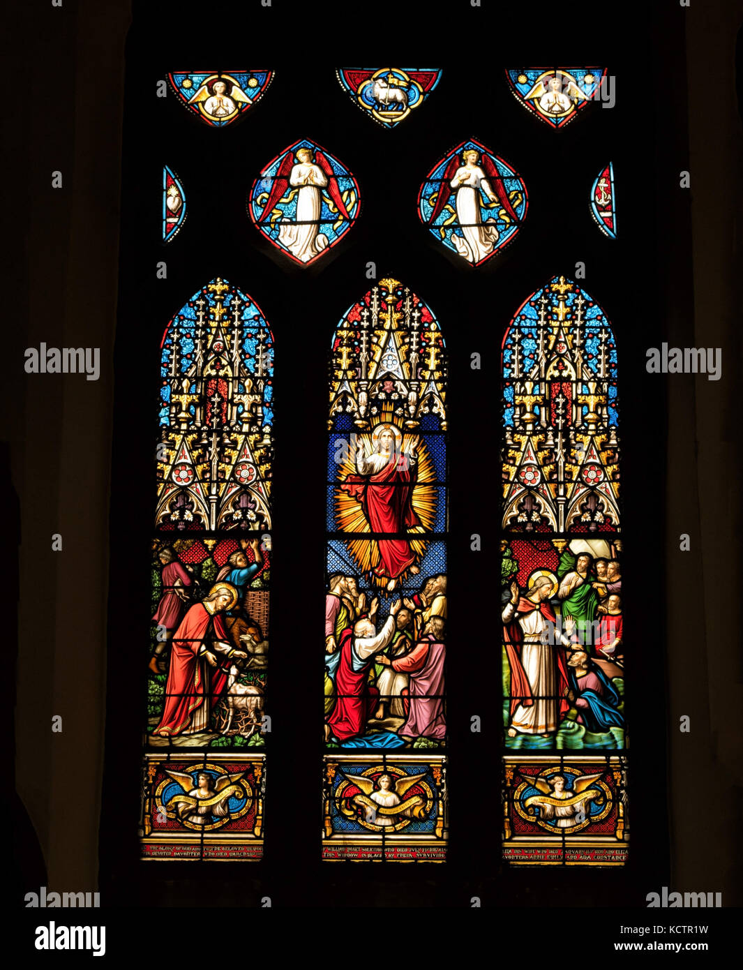 Medieval stained glass images hi-res stock photography and images - Alamy