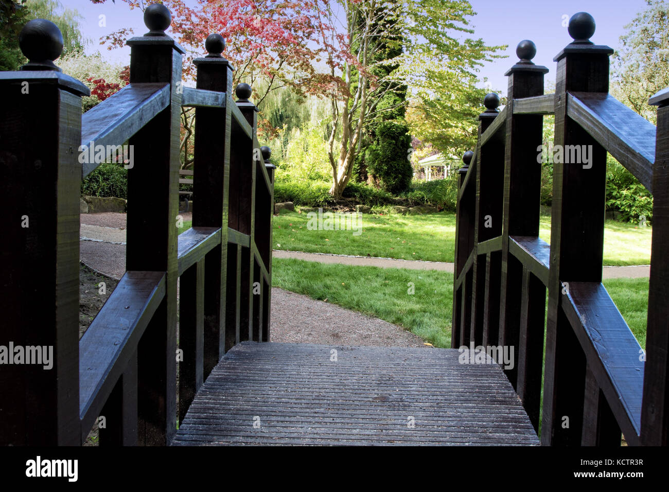 Japanese garden in valley gardens hi-res stock photography and images ...