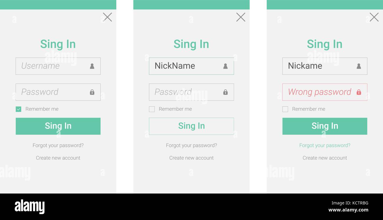 Sing in form Stock Vector Image & Art - Alamy