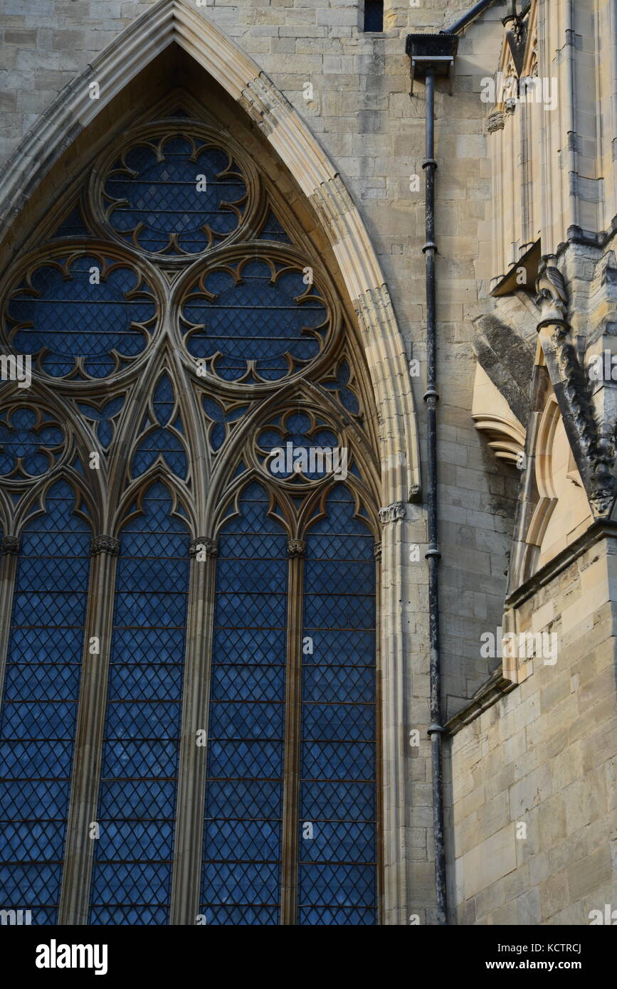 View of York Minster window, York, North Yorkshire UK Stock Photo - Alamy