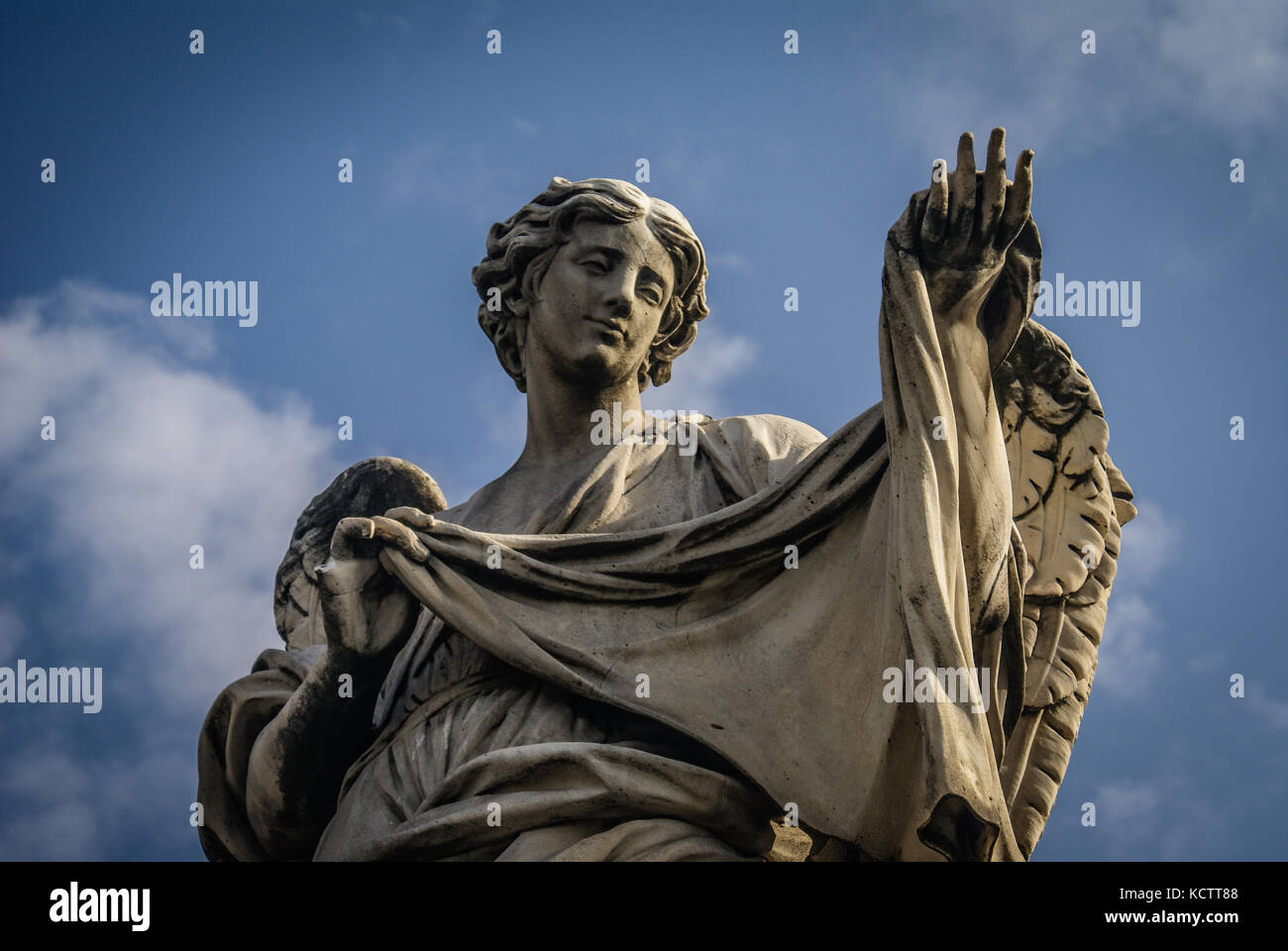 angel in rome Stock Photo - Alamy