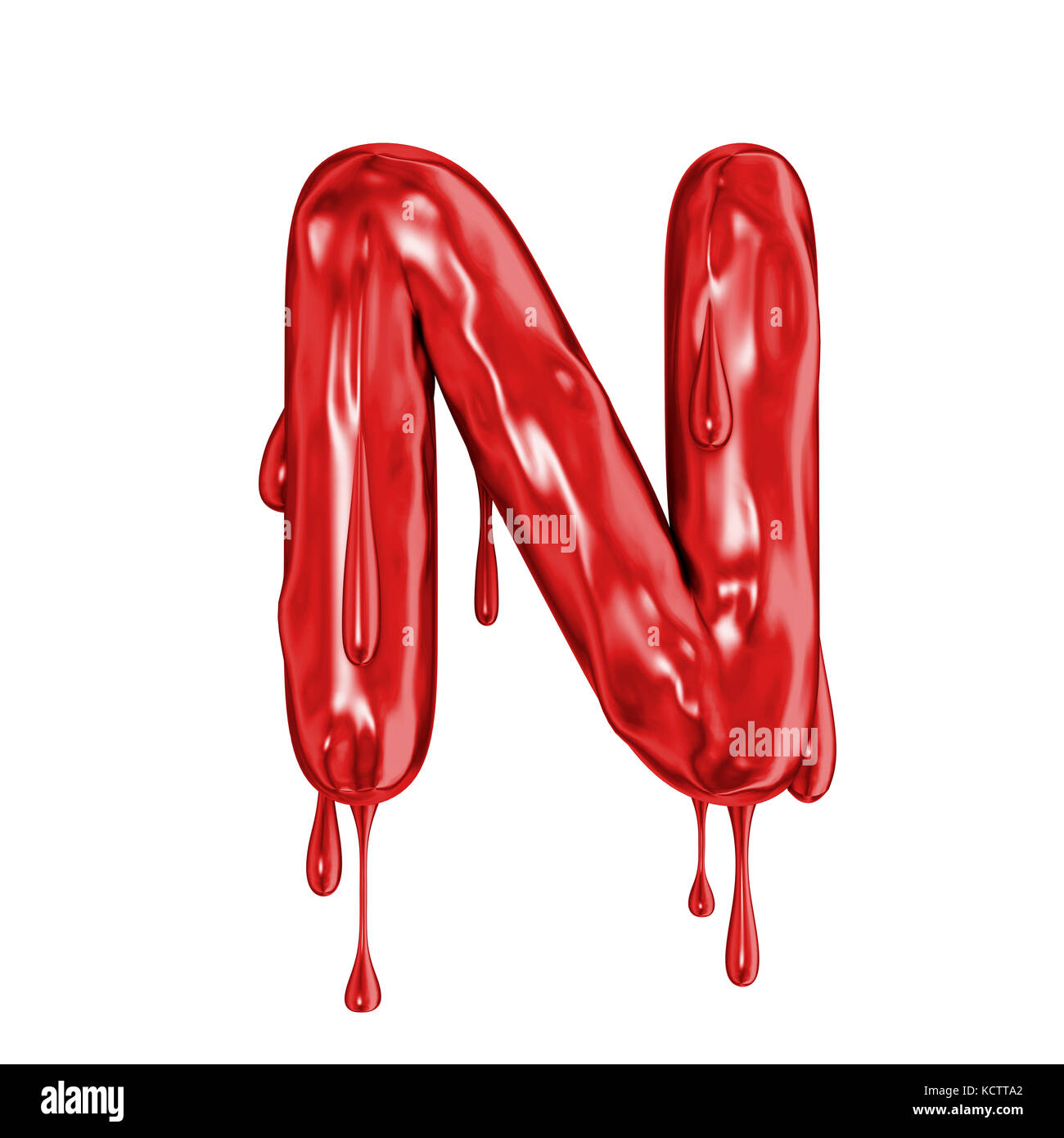 Bloody letter n hi-res stock photography and images - Alamy