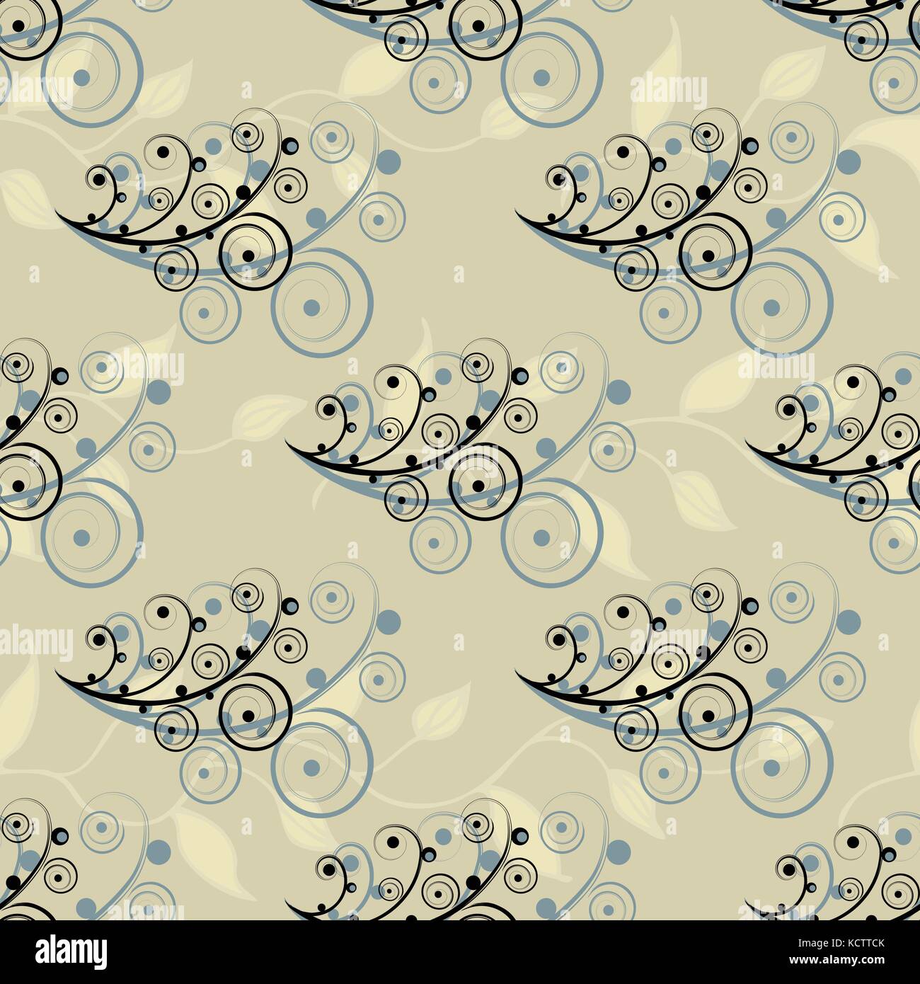 Seamless flower Stock Vector Images - Alamy