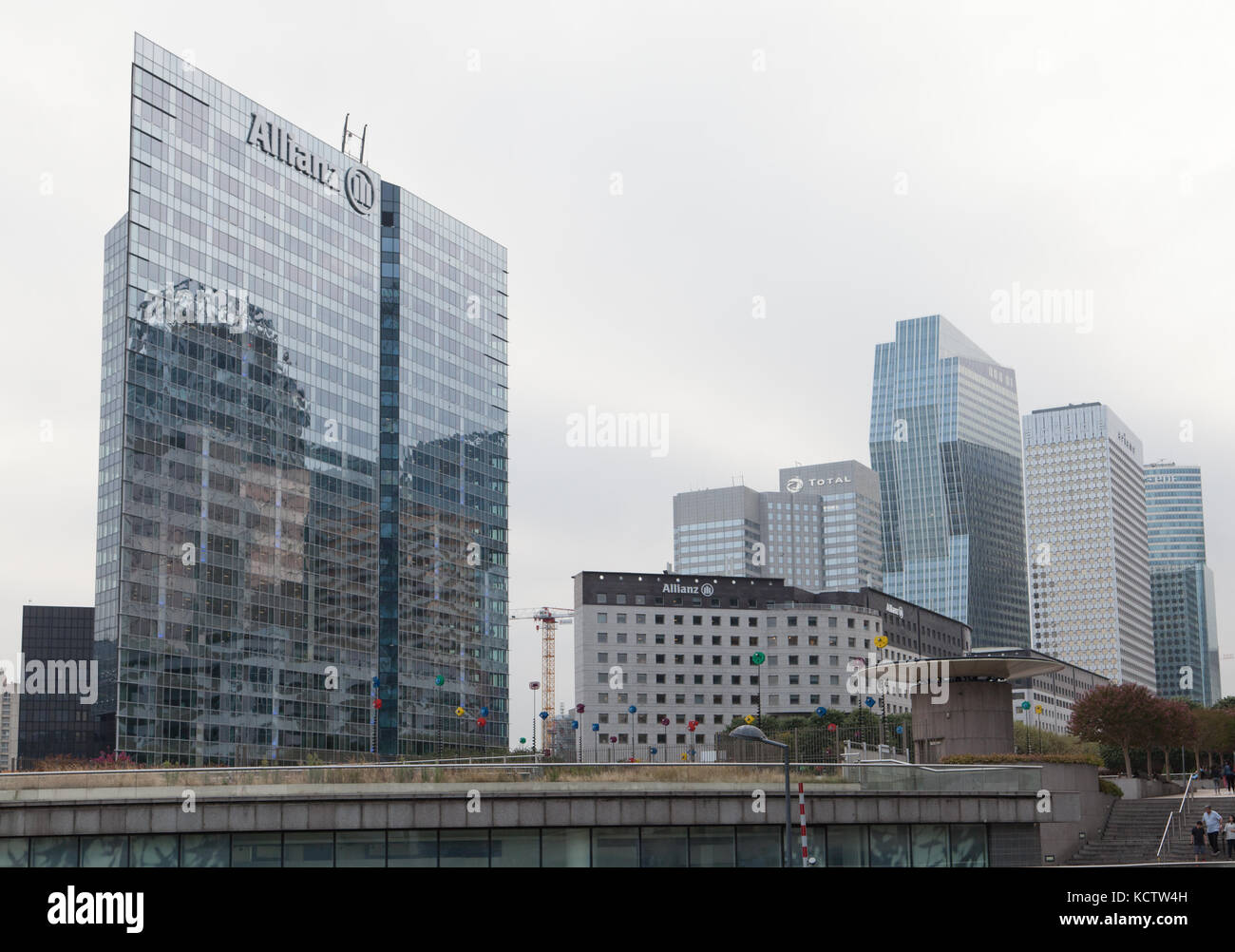 Tour Alliance, La Défense, Paris, France Stock Photo - Alamy