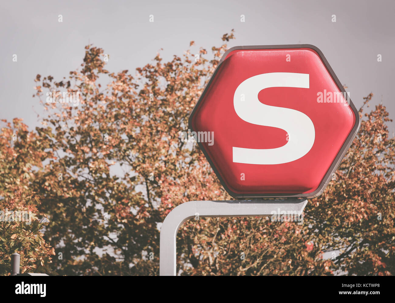 Copenhagen station sign hi-res stock photography and images - Alamy