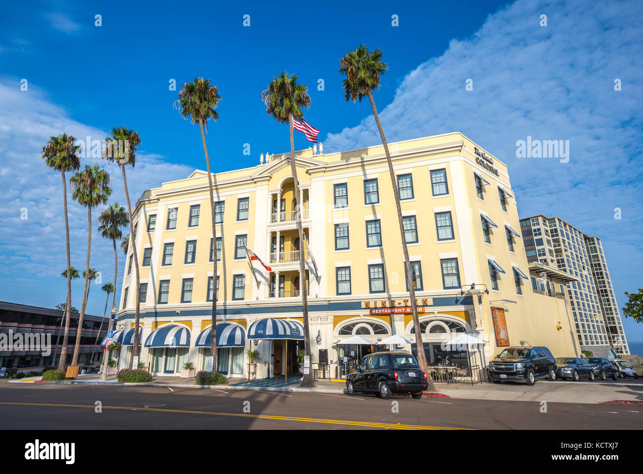 The Grande Colonial Hotel in La Jolla, California, USA Stock Photo - Alamy