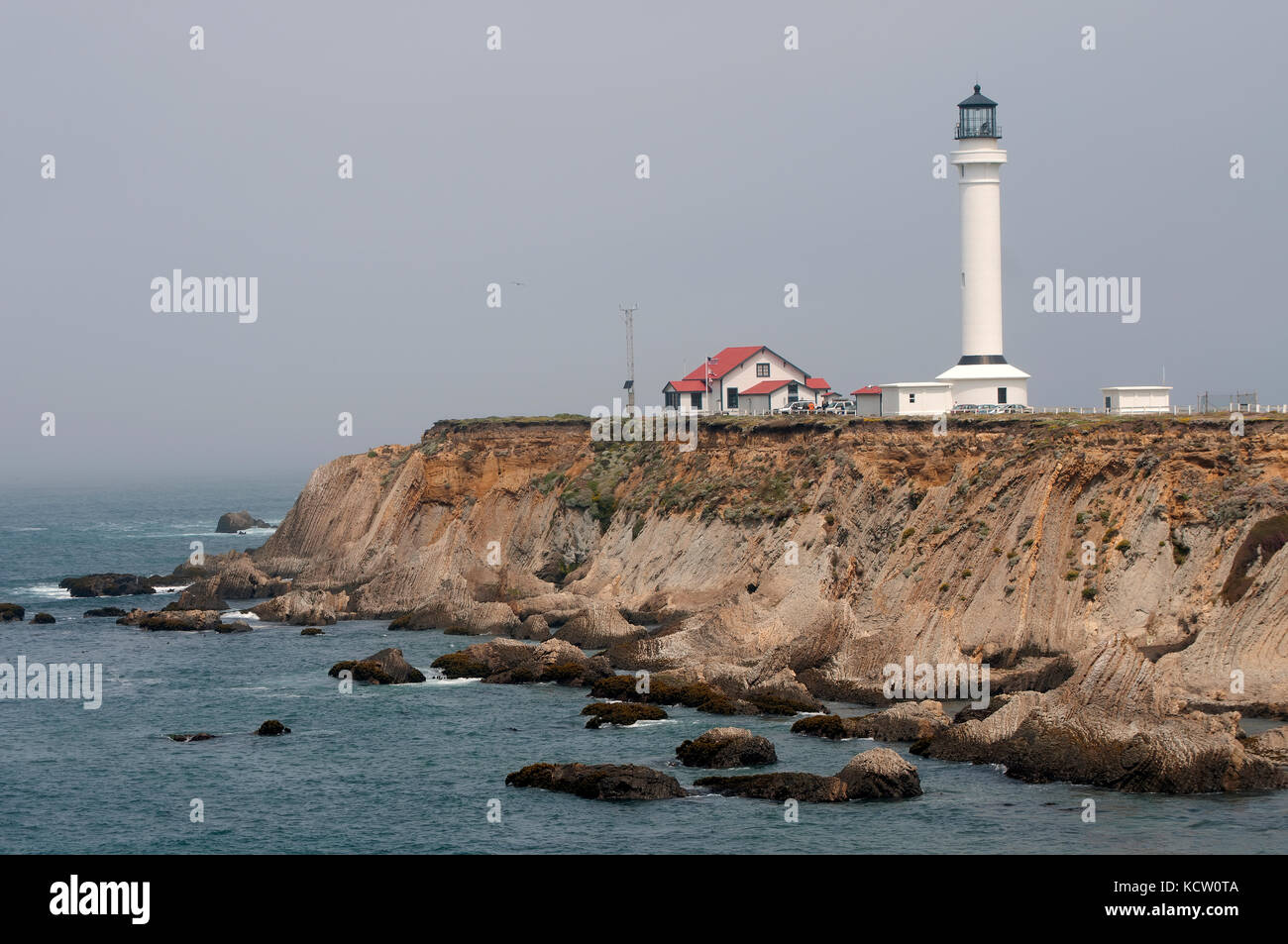 Point arena lighthouse, view hi-res stock photography and images - Alamy