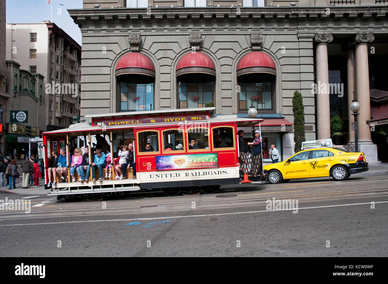 San Francisco trolley Stock Photo - Alamy