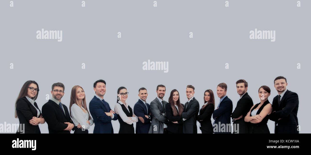 Young attractive business people - the elite business team Stock Photo ...