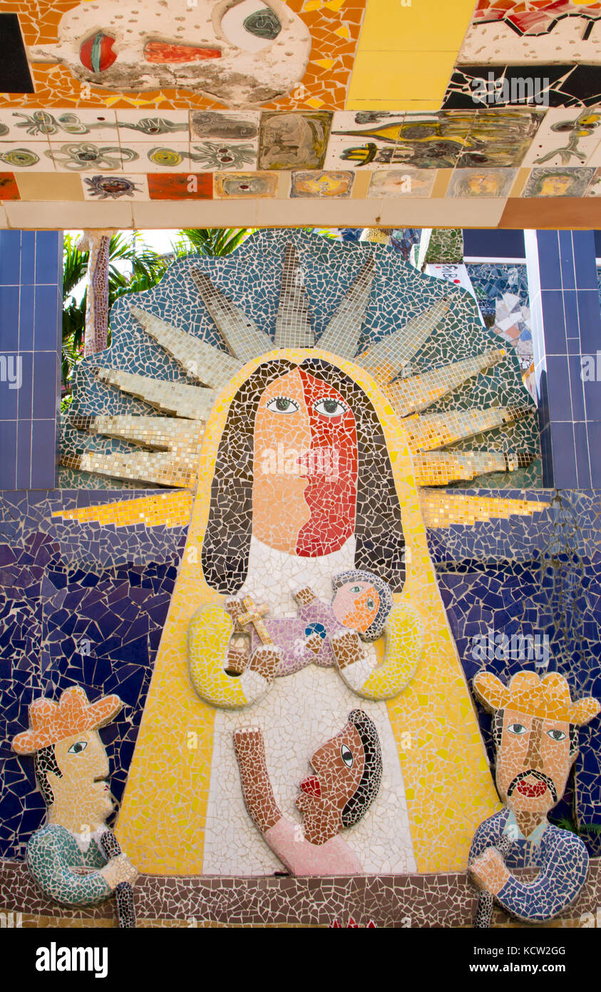 Fusterlandia, Jaimanitas, Havana, Cuba. A creation of Jose Fuster, a ...