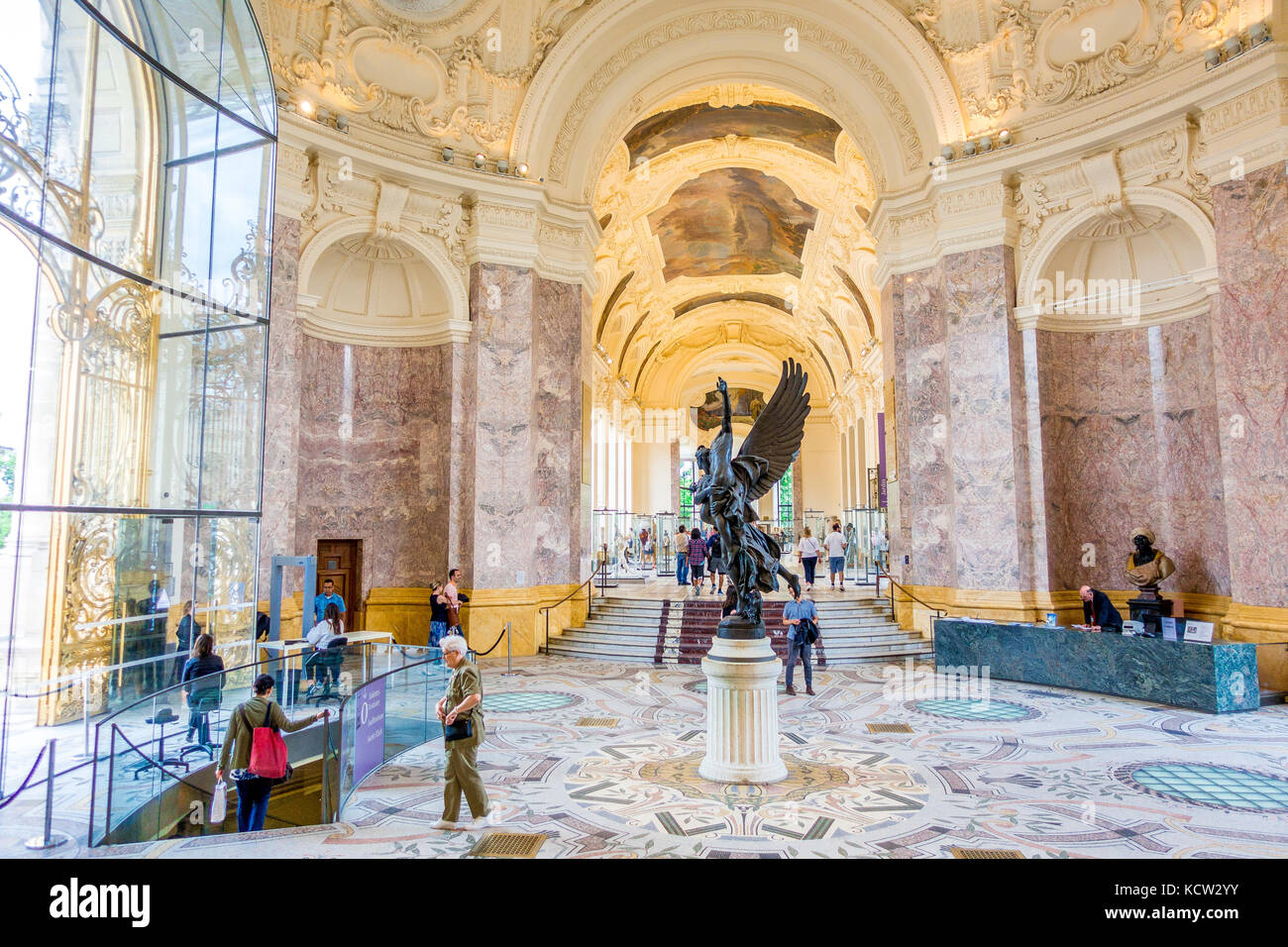 Inside the Petit Palace in Paris, France Stock Photo - Alamy