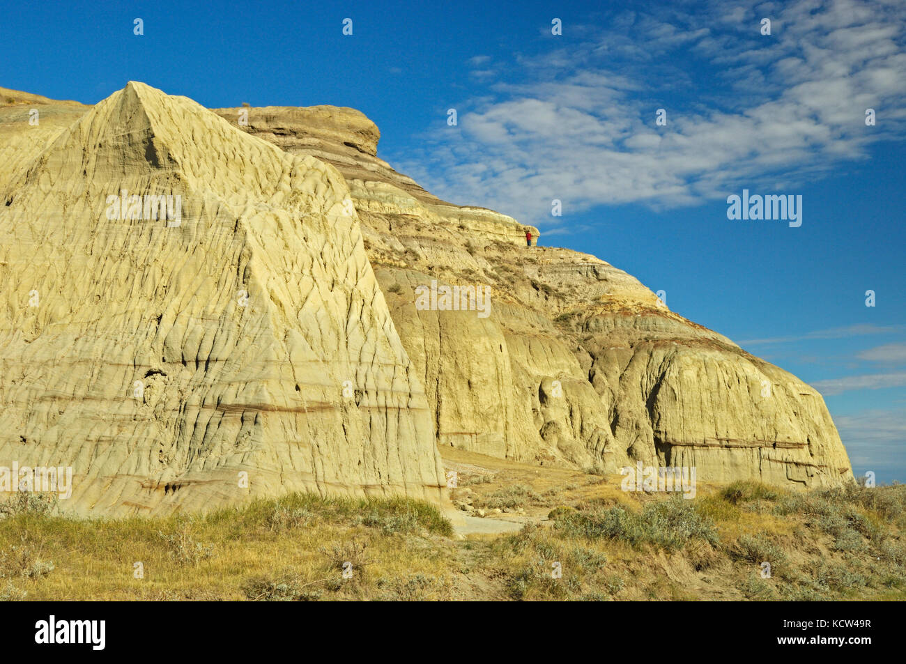 Castle Butte in the Big Muddy Badlands, Big Muddy Badlands ...