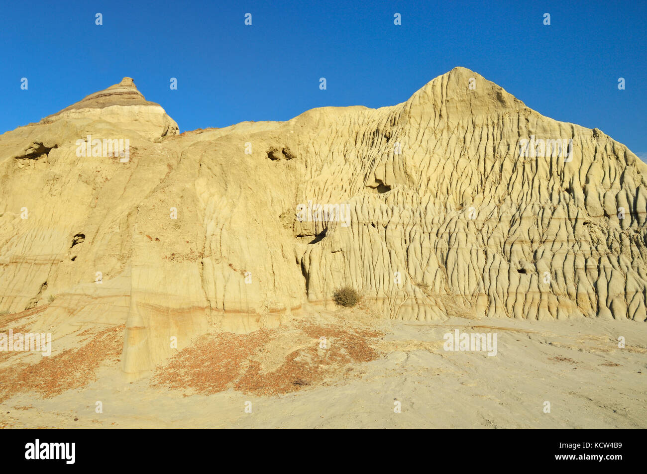 Castle Butte in the Big Muddy Badlands, Big Muddy Badlands ...