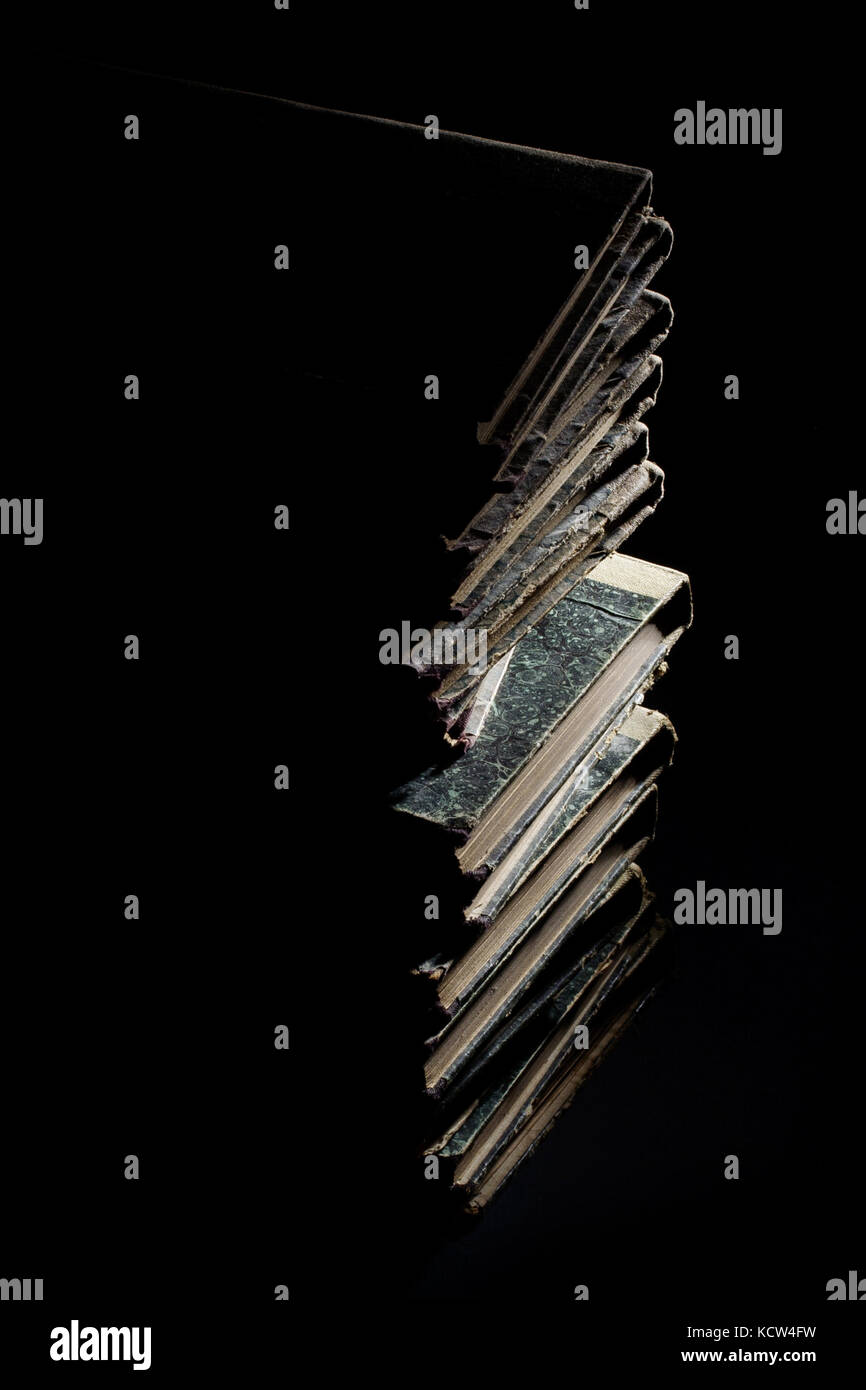 Vintage background with old books Stock Photo - Alamy