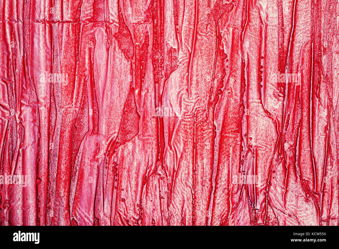 Red bumpy wall stucco texture background, crumpled leather imitation ...