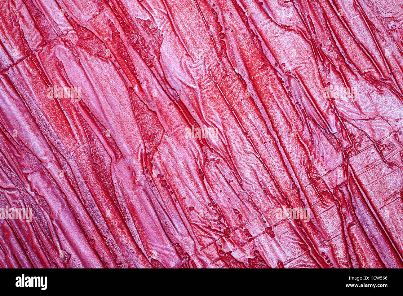 Red bumpy wall stucco texture background, crumpled leather imitation ...