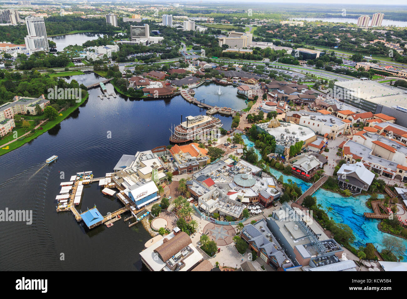 Walt disney world florida aerial hi-res stock photography and images ...