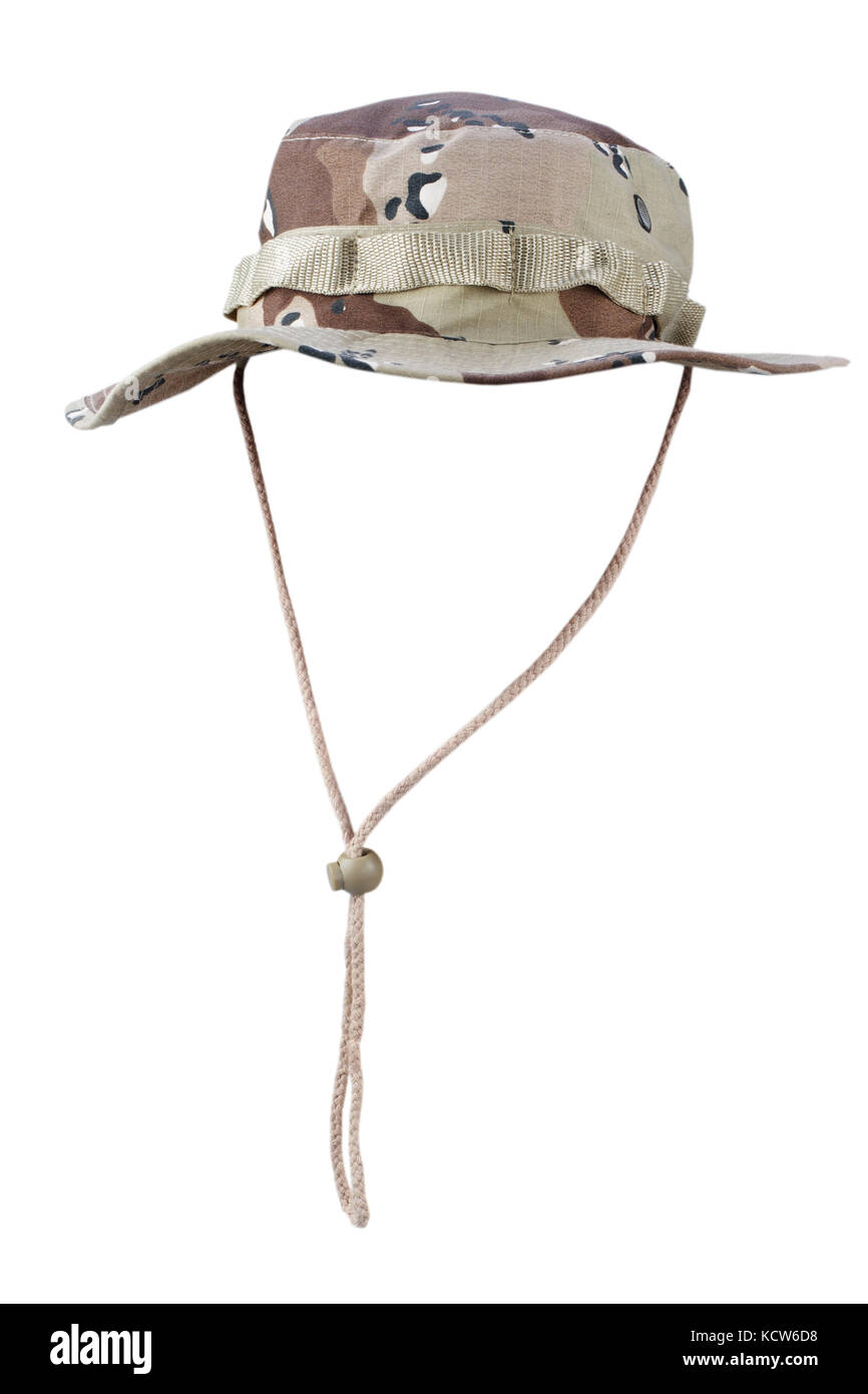 boonie hat isolated on white background Stock Photo - Alamy