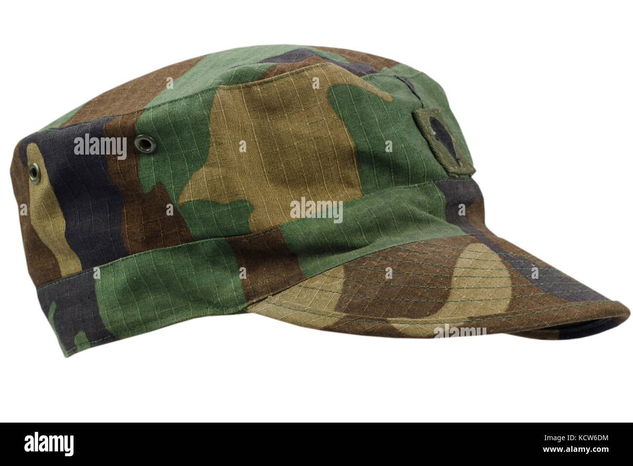 us army patrol cap on a white background Stock Photo - Alamy