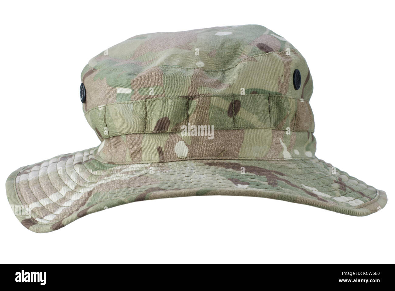 boonie hat isolated on white background Stock Photo - Alamy