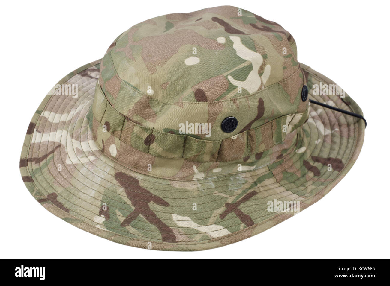 boonie hat isolated on white background Stock Photo - Alamy