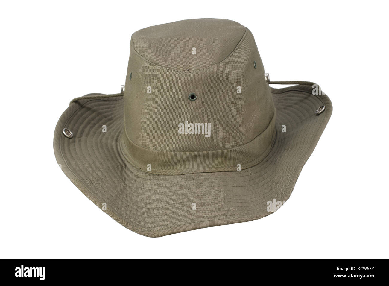 Boonie hat isolated on white background Stock Photo - Alamy