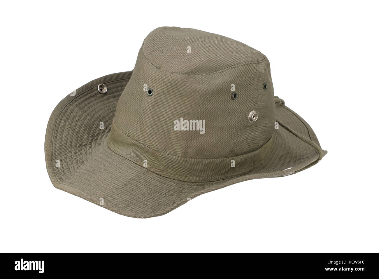Boonie hat isolated on white background Stock Photo - Alamy