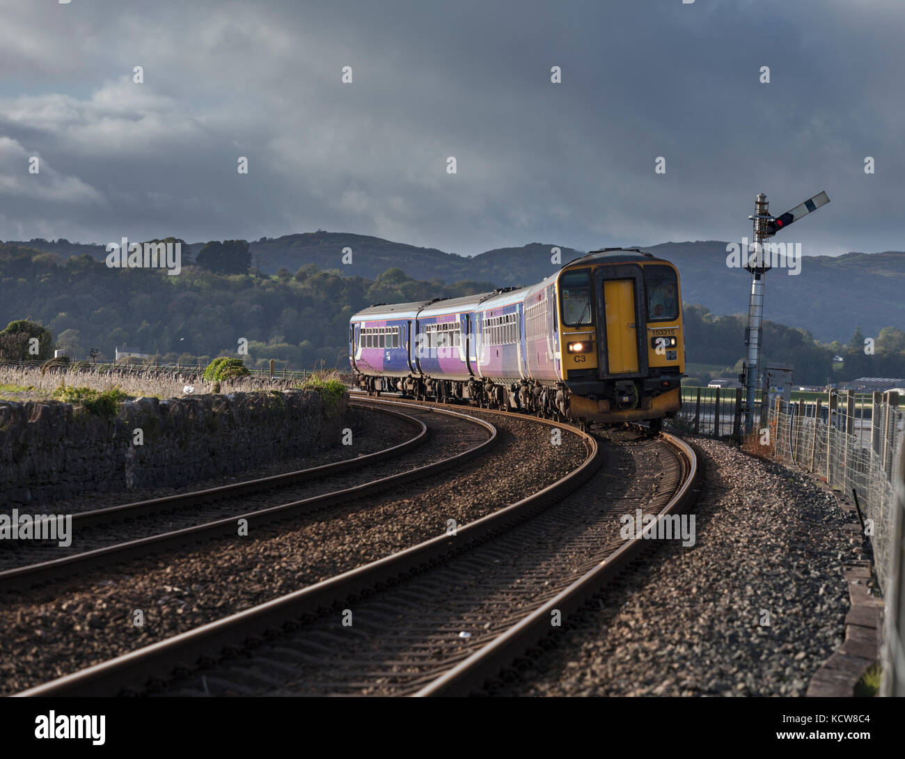 British rail class 153 super sprinter train hi-res stock photography ...